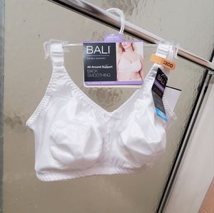 Bali | Intimates & Sleepwear | Nwt Bali White Wirefree Bra Sz 38dd ...